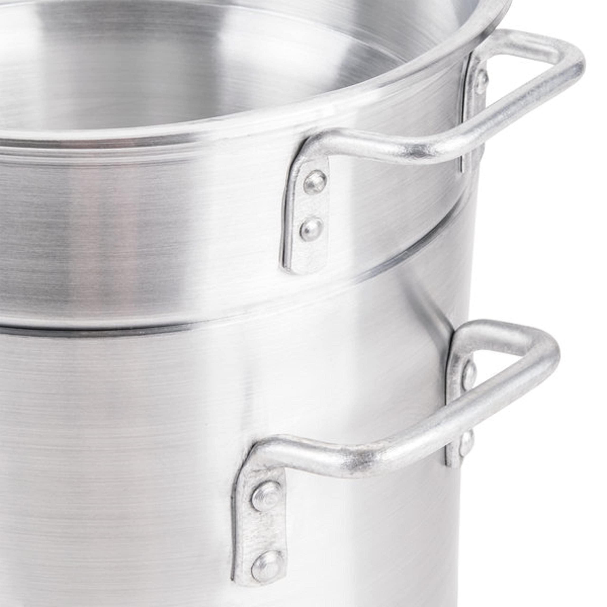 Snapklik.com : TrueCraftware- 12 Qt Double Boiler Pot Aluminum