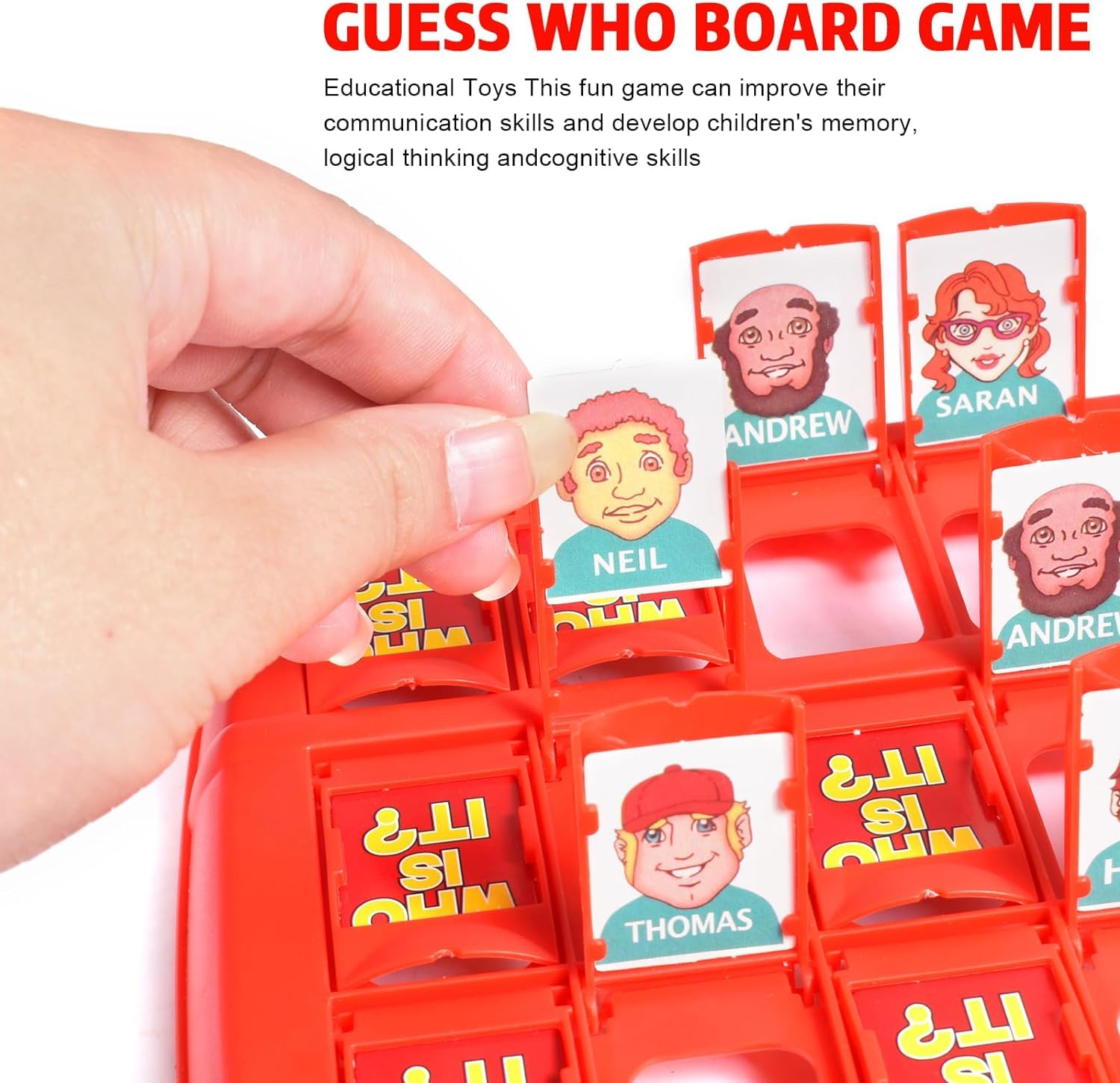 Classic Guess Who Original Guessing Game Kids Paradise Guess Who Game,