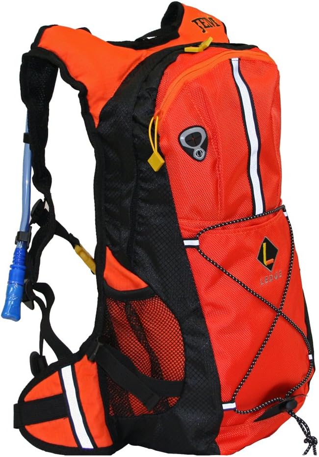 Amazon.com : Ledge Sports Jem Hydration Pack (Orange) : Hiking ...