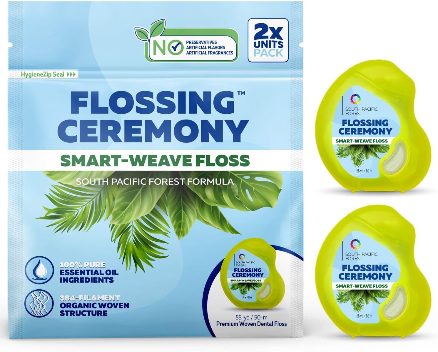 Amazon.com : Cocolab Woven Dental Floss, Dentist-Designed Oral Care ...