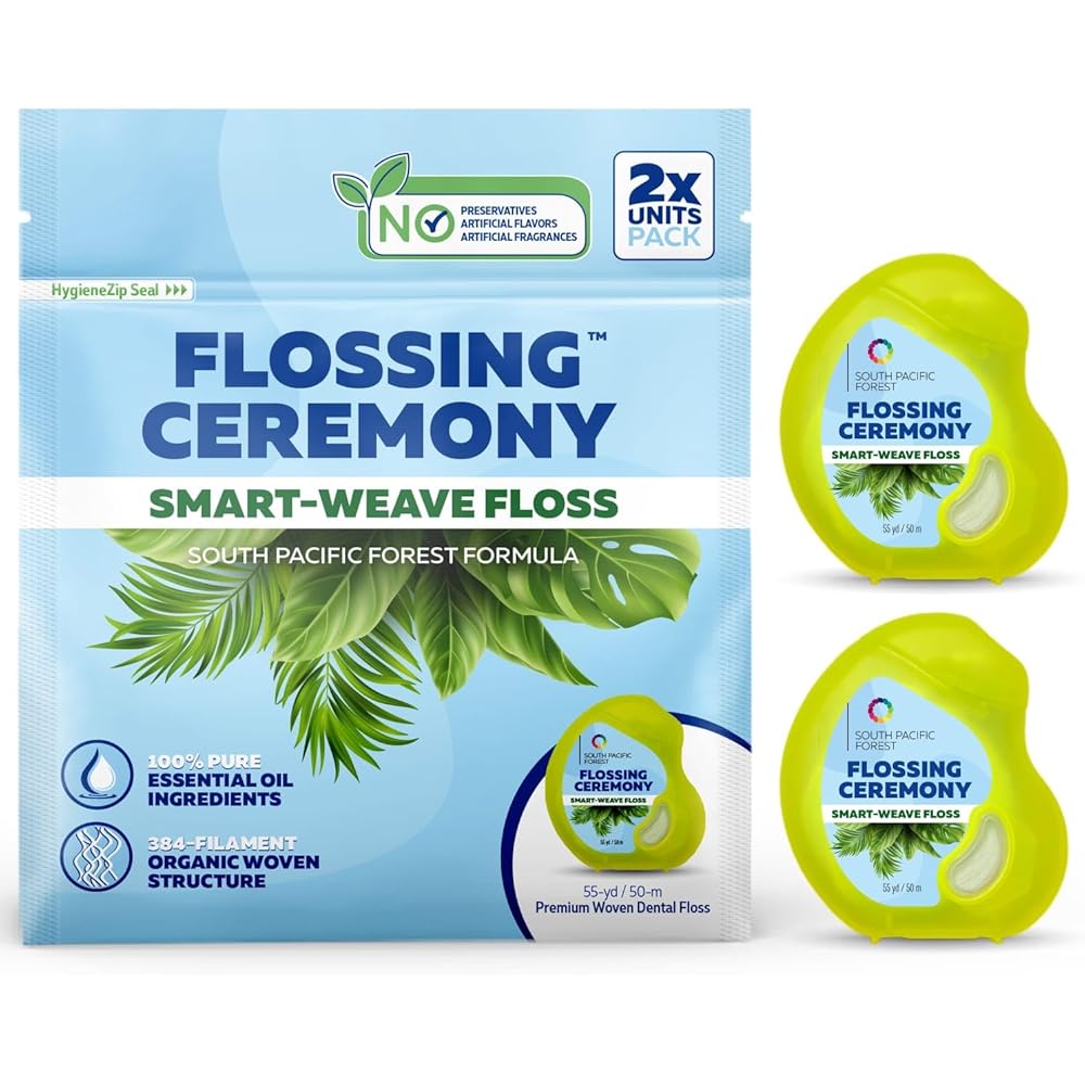 $2/mo - Finance FlossingCeremony | Expanding Woven Dental Floss | Smart ...