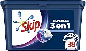 Skip Trio Ultimate Active Clean Laundry Detergent Capsules x38 ...