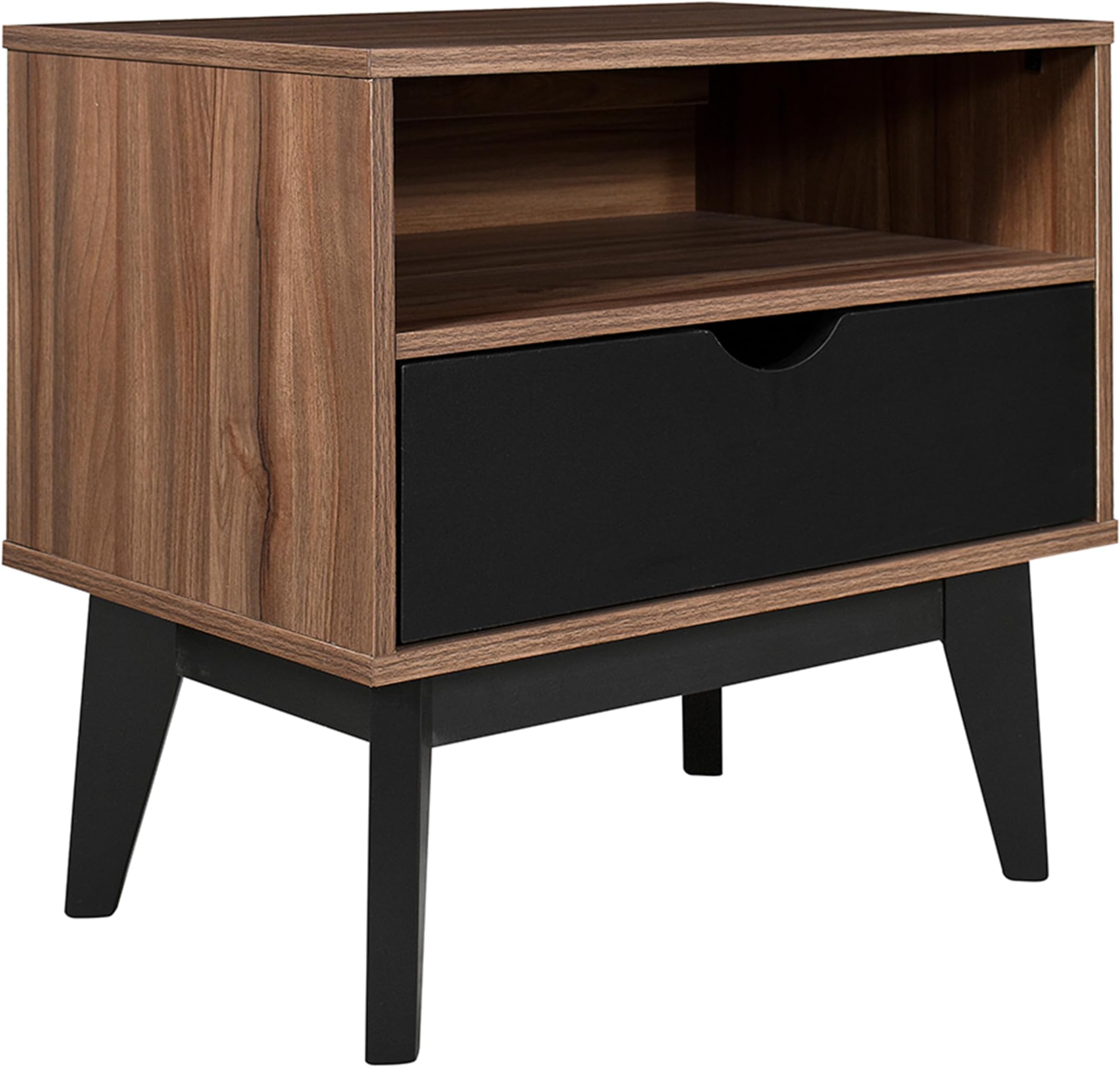 Blue Room Buró de Madera para Recámara Moderno Minimalista con Cajon ...