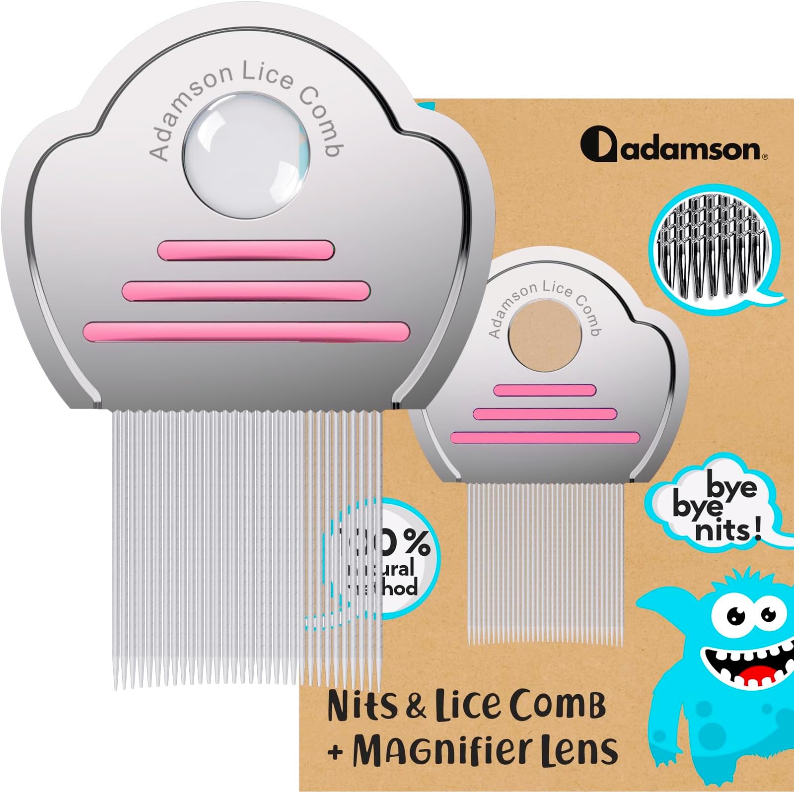 Amazon.com : Lice Removal Kit 7 Pcs - Flea & Tick Comb Treatment ...