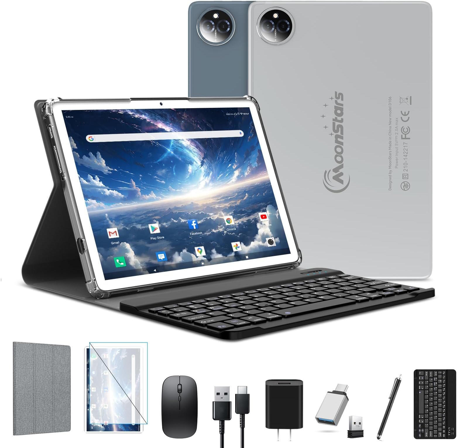 Amazon.com : 10.1 Inch Android 14 Tablet, 2025 Latest Octa-Core Tablets ...