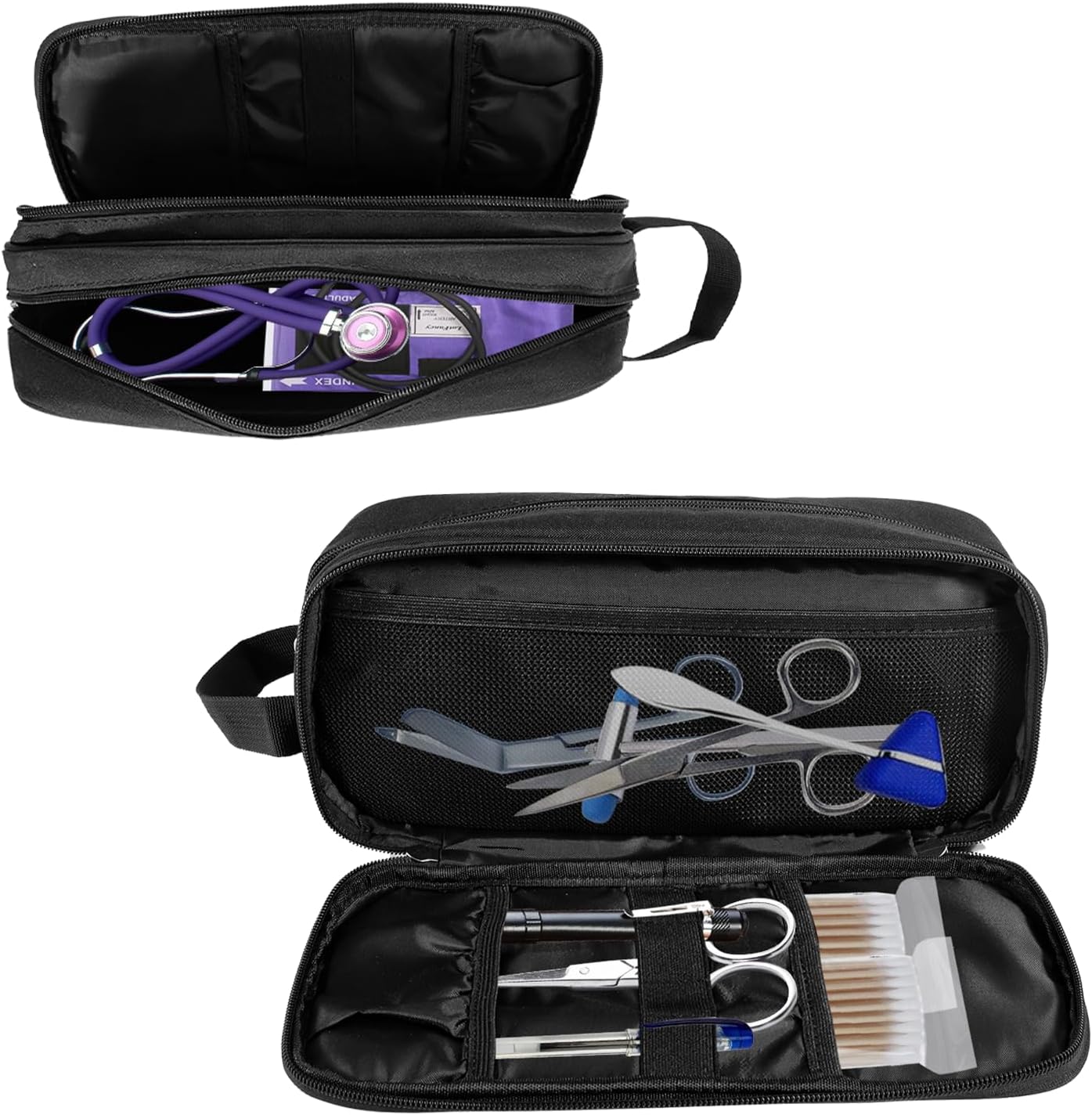 Amazon.com : JFHNMLW Black Stethoscope Carrying Case Hold 2 ...