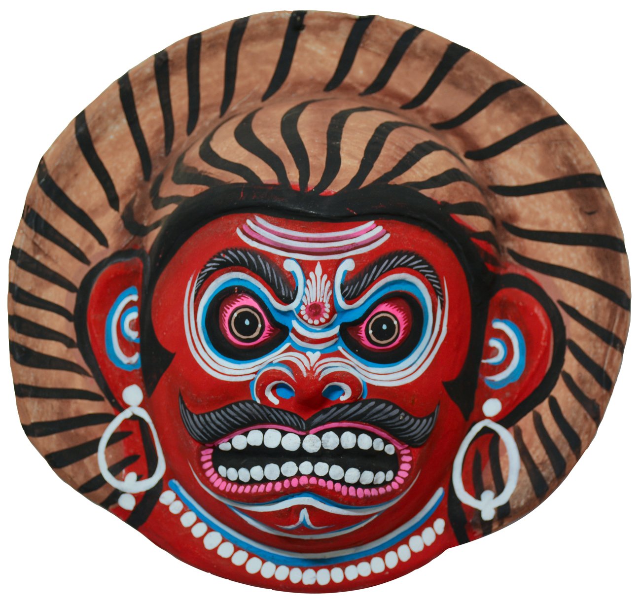 Paper Mache Devil Mask