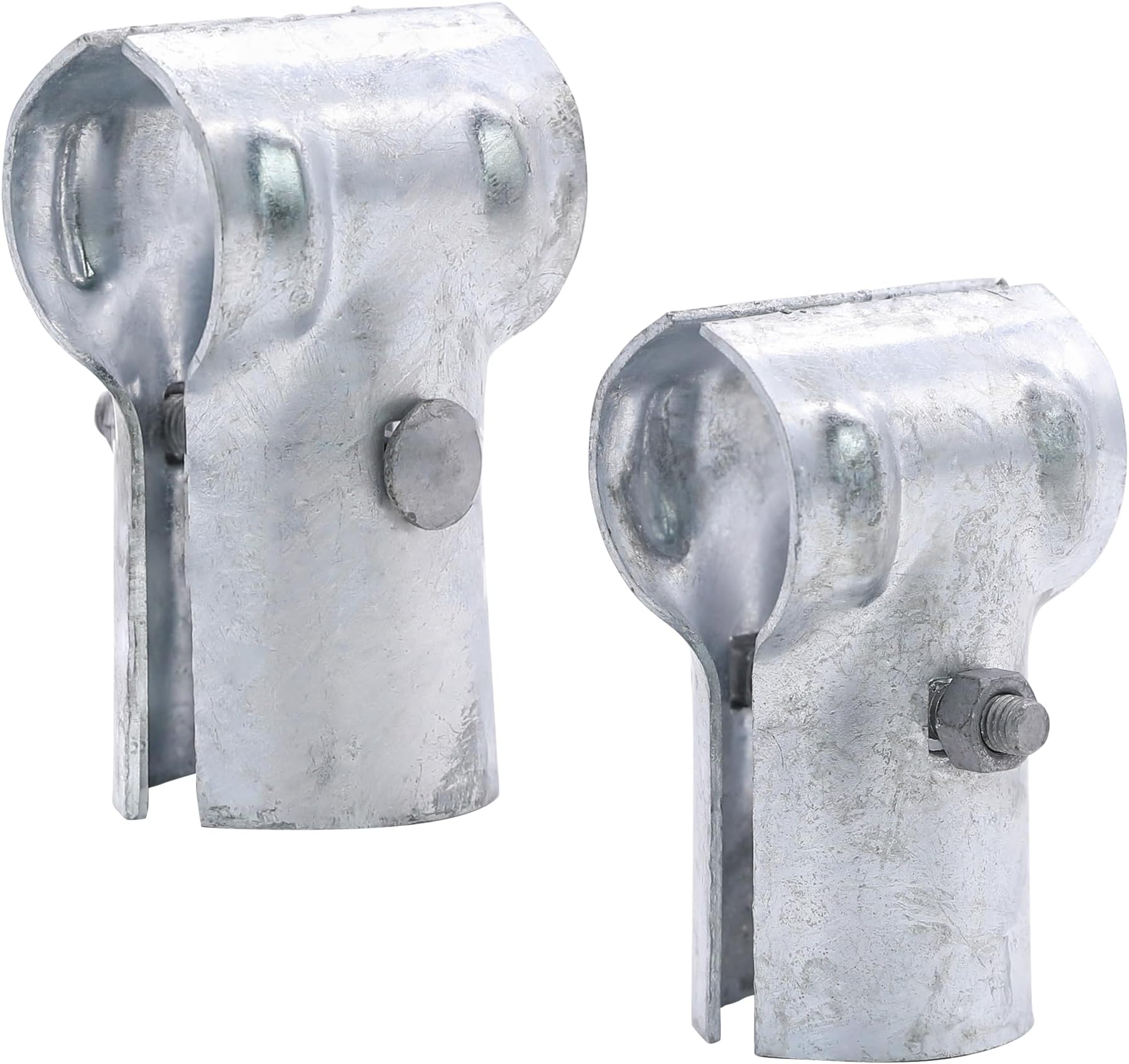 NMI Fence - 1 5/8" x 1 3/8" End Rail Clamp (LRC, Gate T) for Chain Link ...