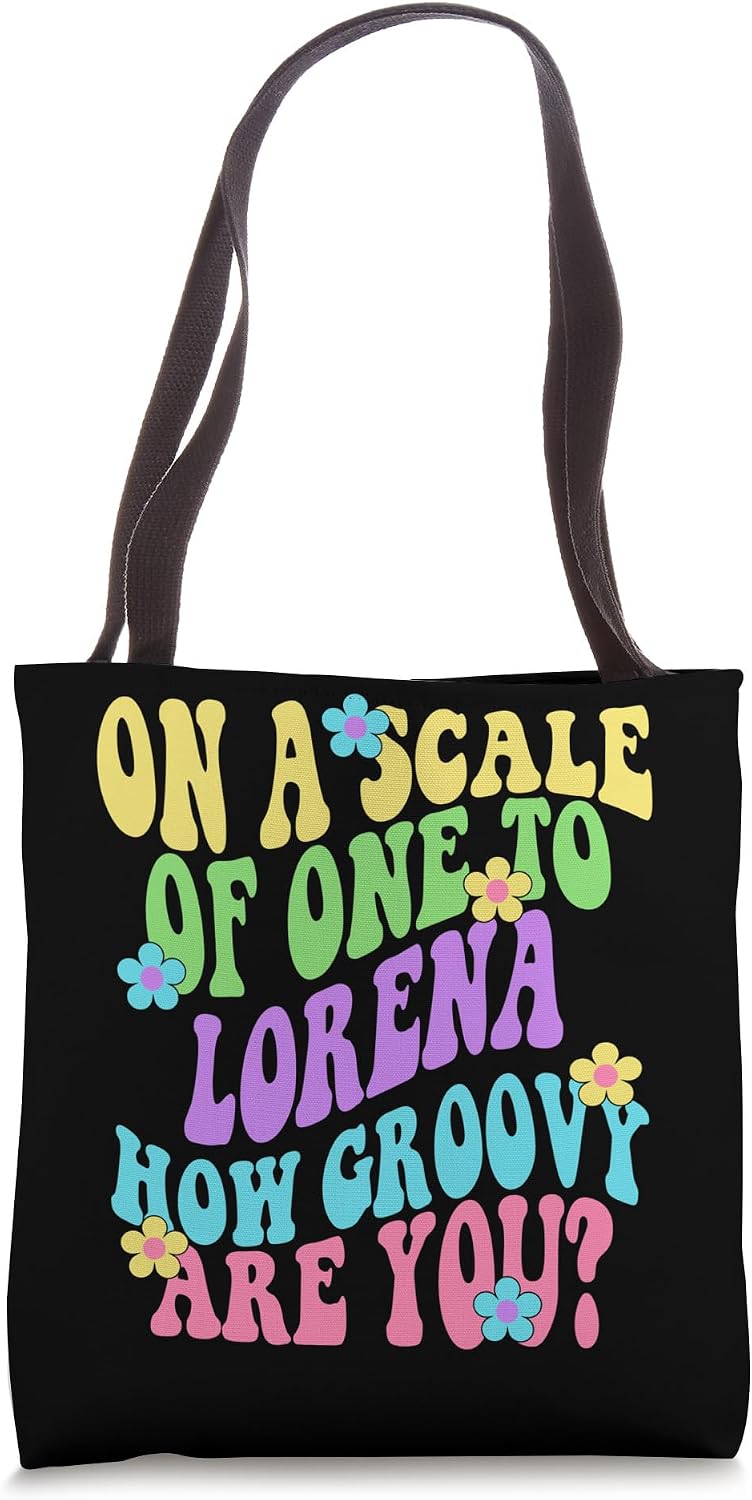Amazon.com: LORENA Cute Retro Girls Groovy LORENA Personalized Name ...