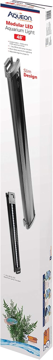 Amazon.com : Aqueon LED Modular Aquarium Light Fixtures 48 Inches : Pet ...