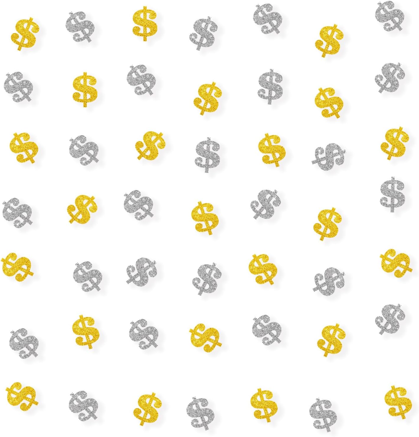 Amazon.com: Set of 100 Dollar Sign Confetti, Festival Party Table ...