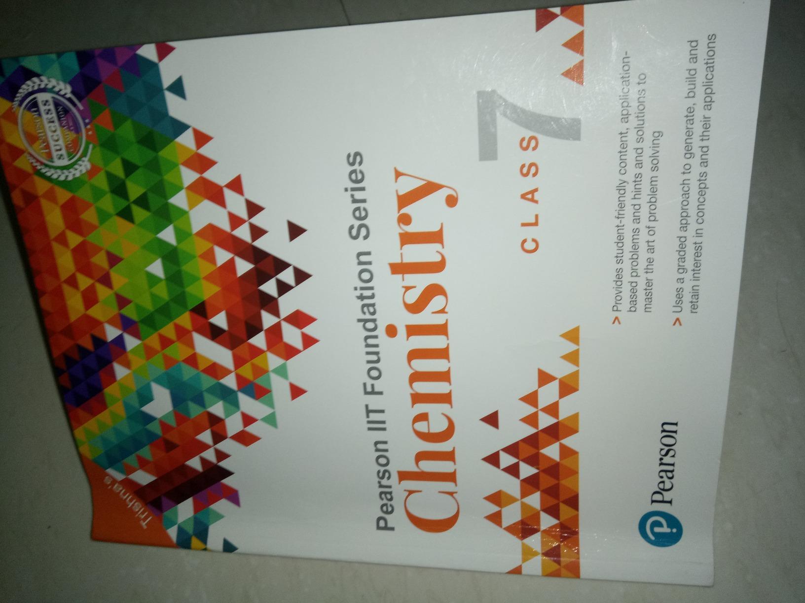 Buy Pearson IIT Foundation Series - Chemistry - Class 7 (Old Edition ...
