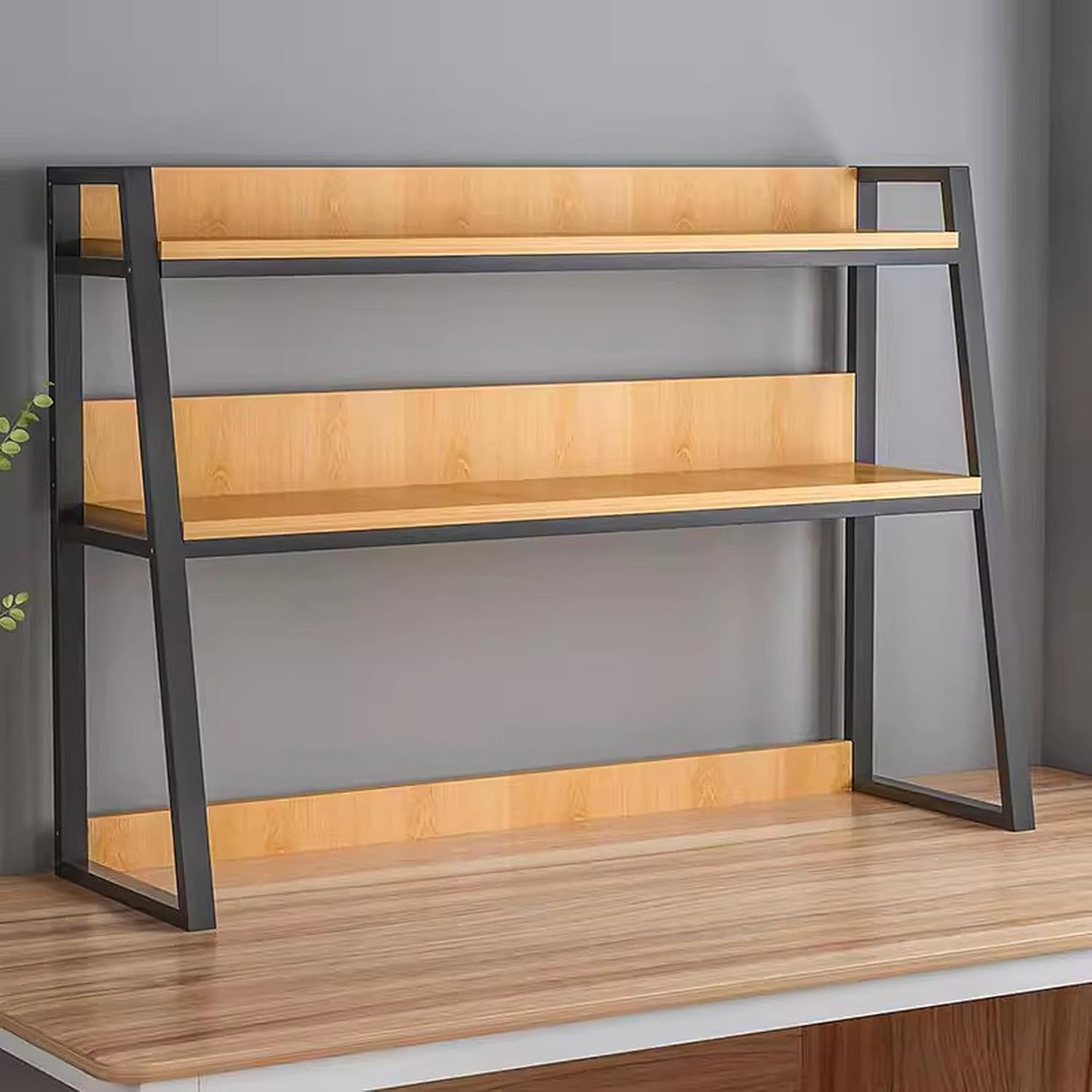 Amazon.com: LxuRY Desktop Organizer Shelf Tabletop Bookshelf Storage ...