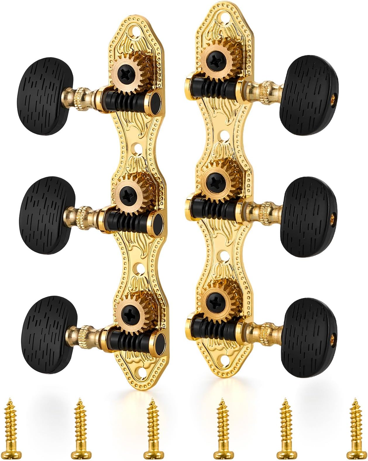Amazon.com: Vangoa 3L3R 6 Pieces Guitar String Tuning Pegs Tuner ...