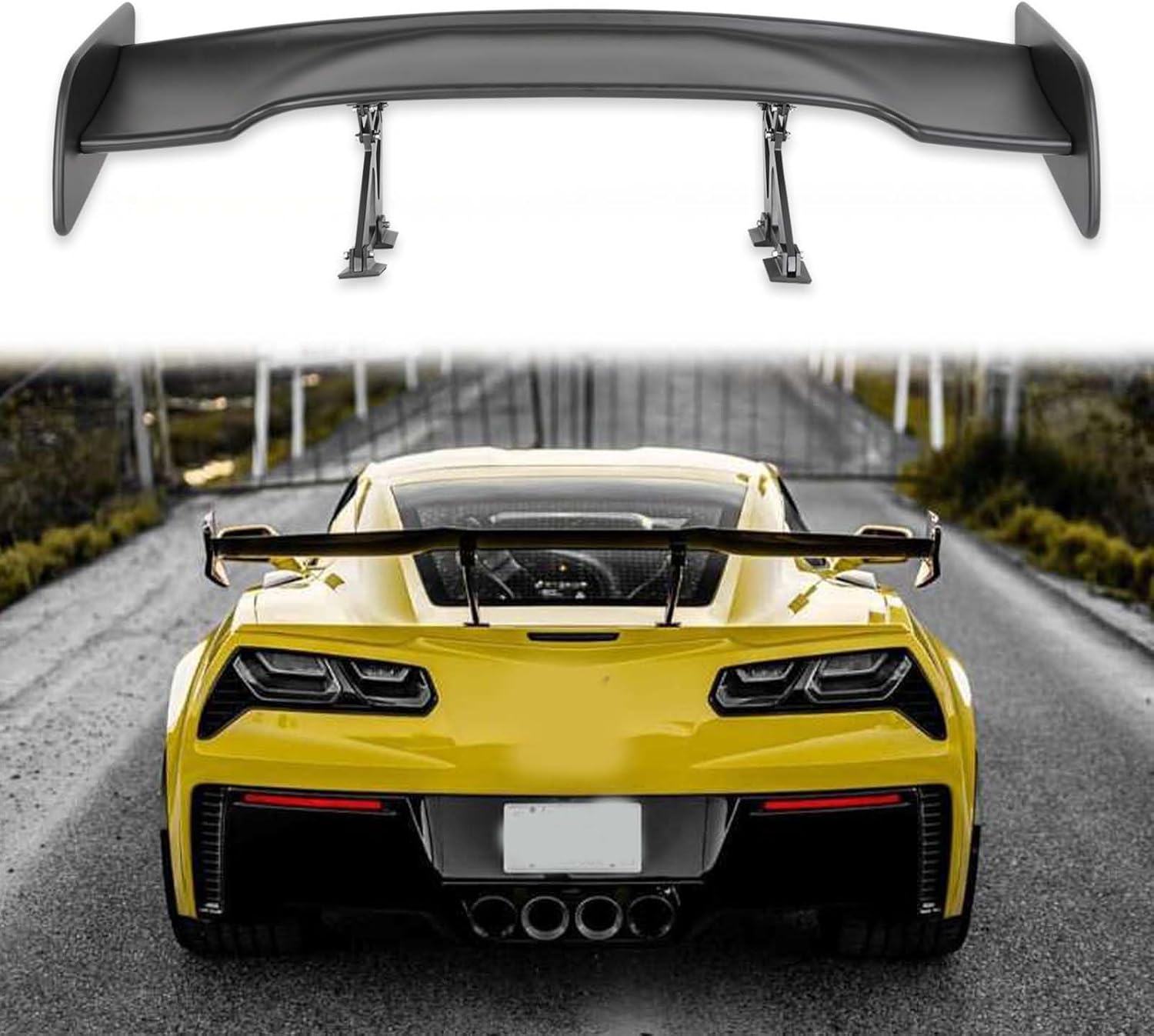 Amazon.com: JMTBNO 47" Universal Spoiler GT Style Adjustable Racing ...