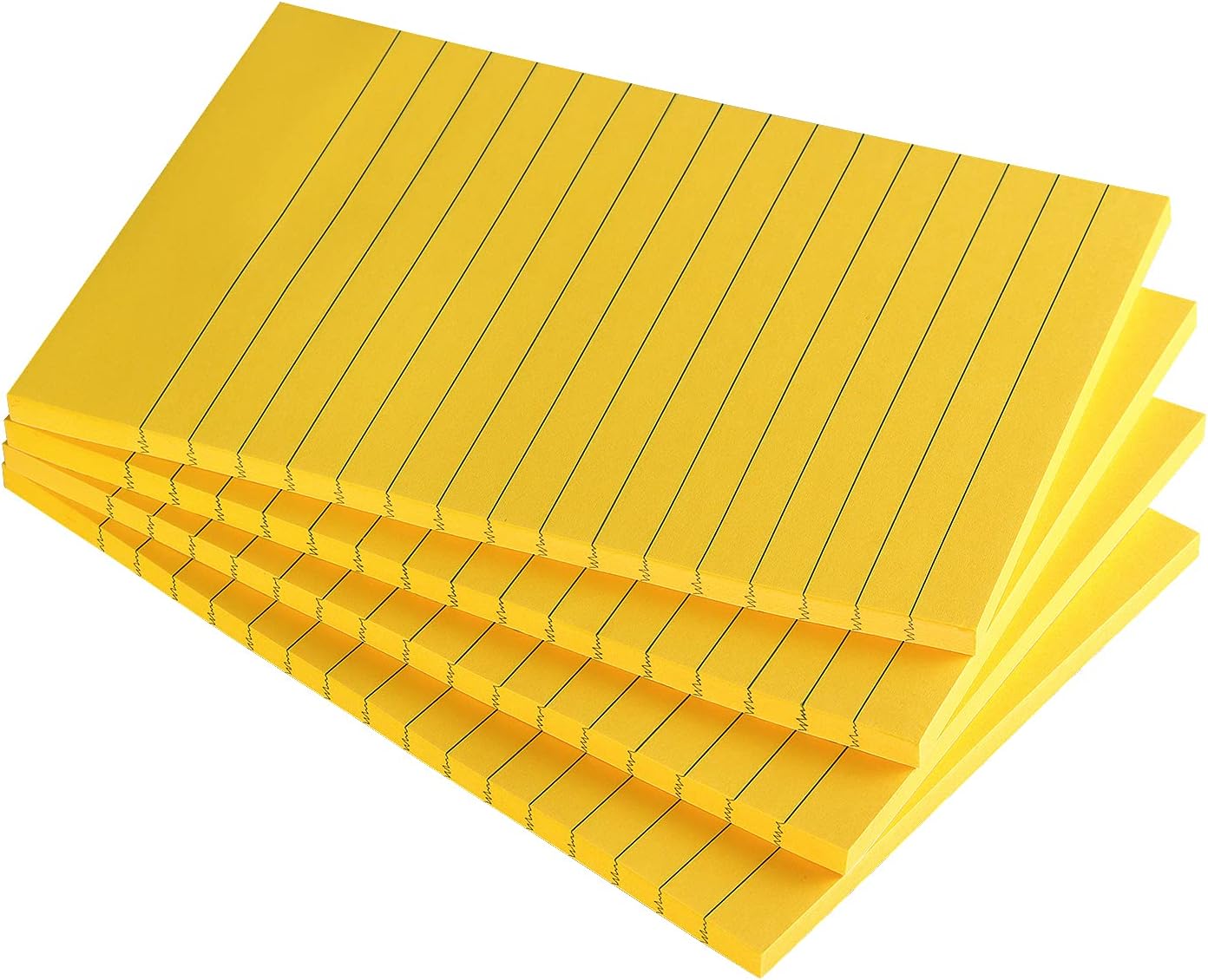 Amazon.com : Vanpad Lined Sticky Notes 3X5 in Pastel Ruled Post ...