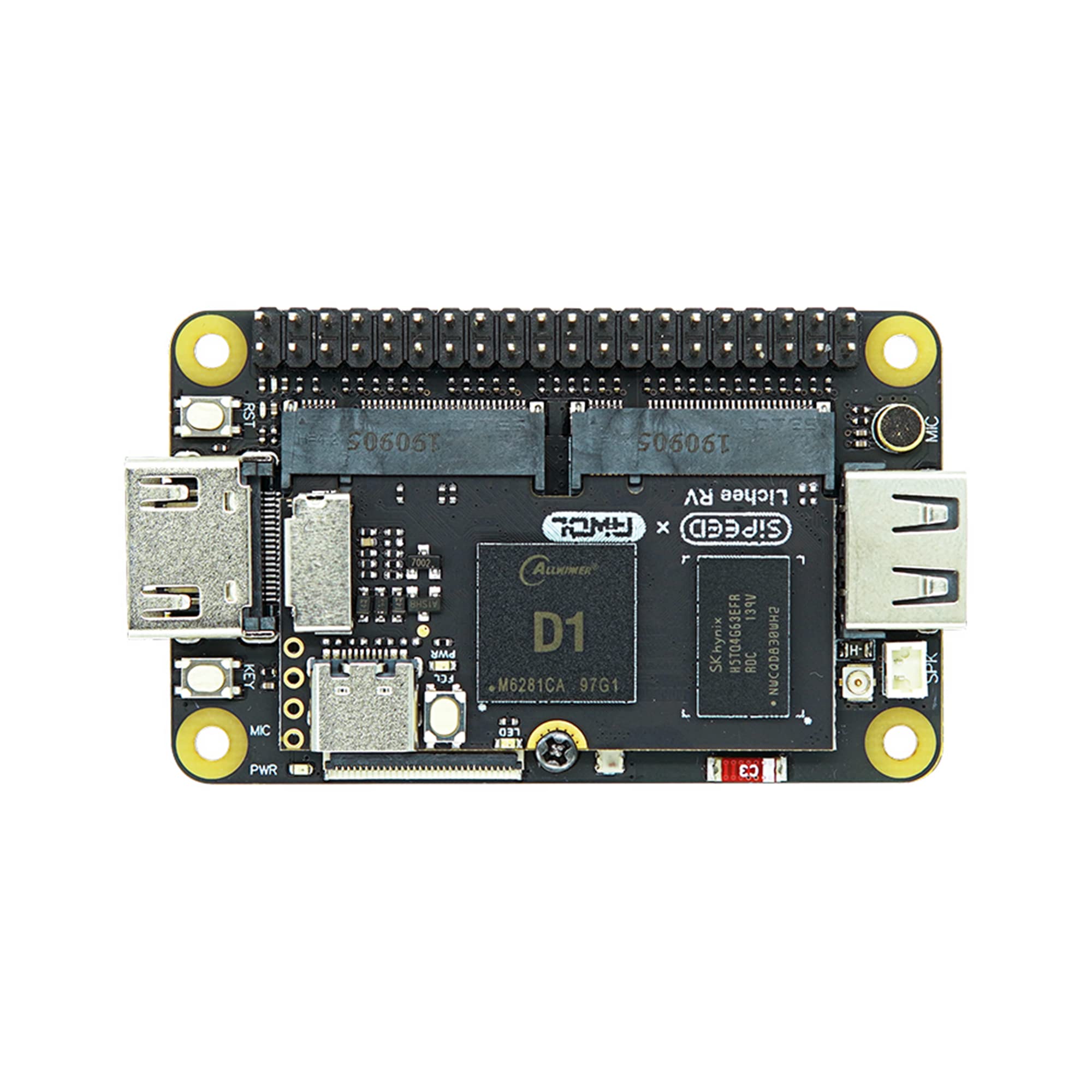 Amazon.co.jp: Sipeed Lichee RV Dock Allwinner D1 Development Board RISC ...
