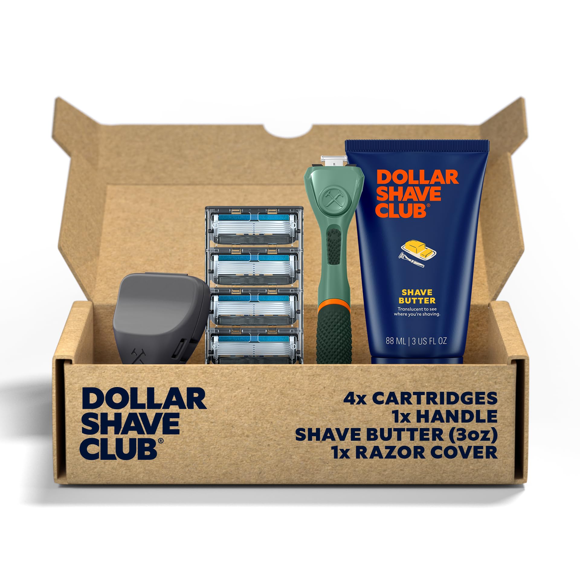 Amazon.com: Dollar Shave Club | The Member Exclusive Shave Set | 4 ...
