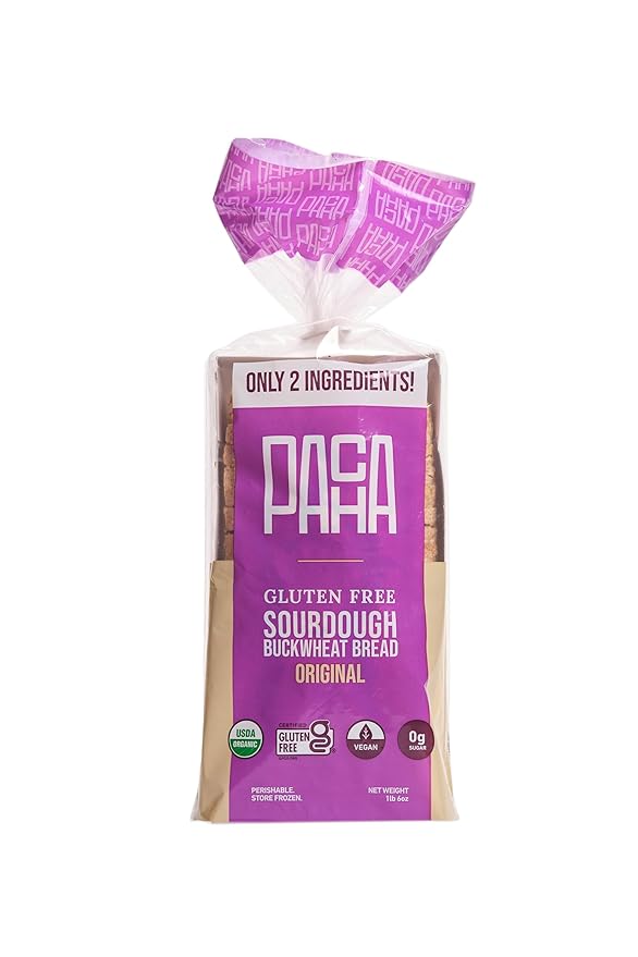 Amazon.com: Pacha Buckwheat Bread - Certified Organic, Gluten-Free ...