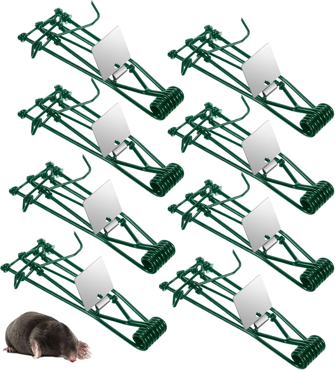 Amazon.com : Jahy2Tech Mole Traps for Lawns Reusable Mole Trap Gopher ...