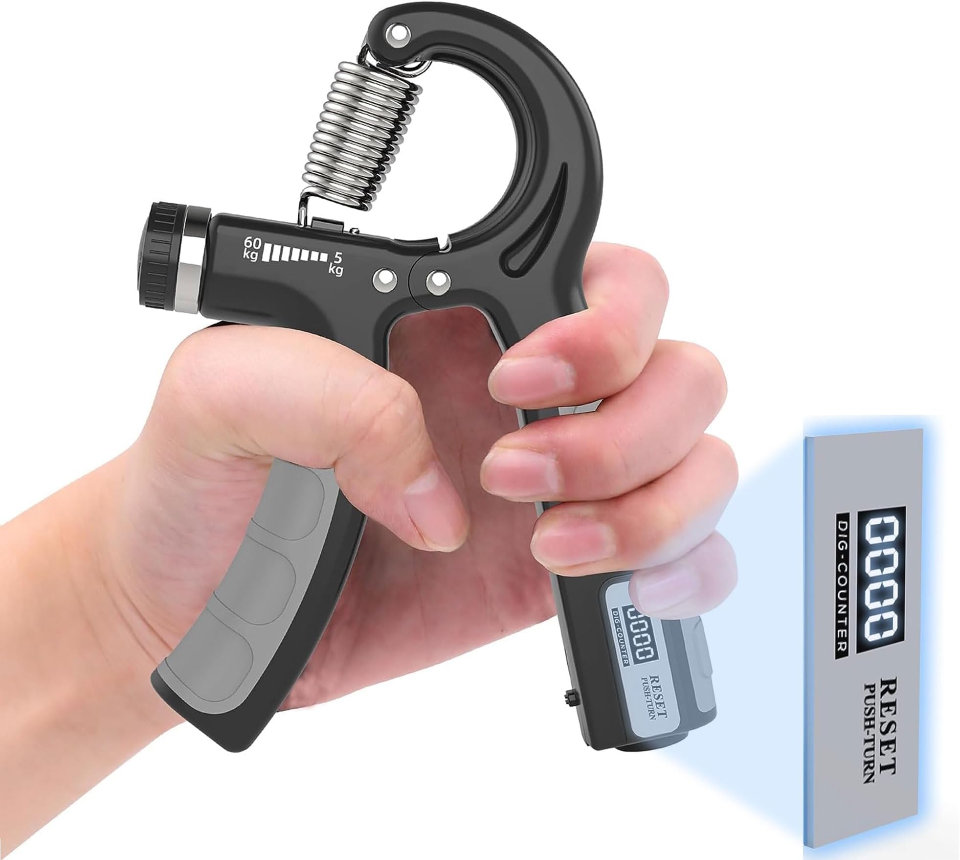 CLOUDFOUR Hand Grip Strengthener Kit, Strength Training Equipment ...