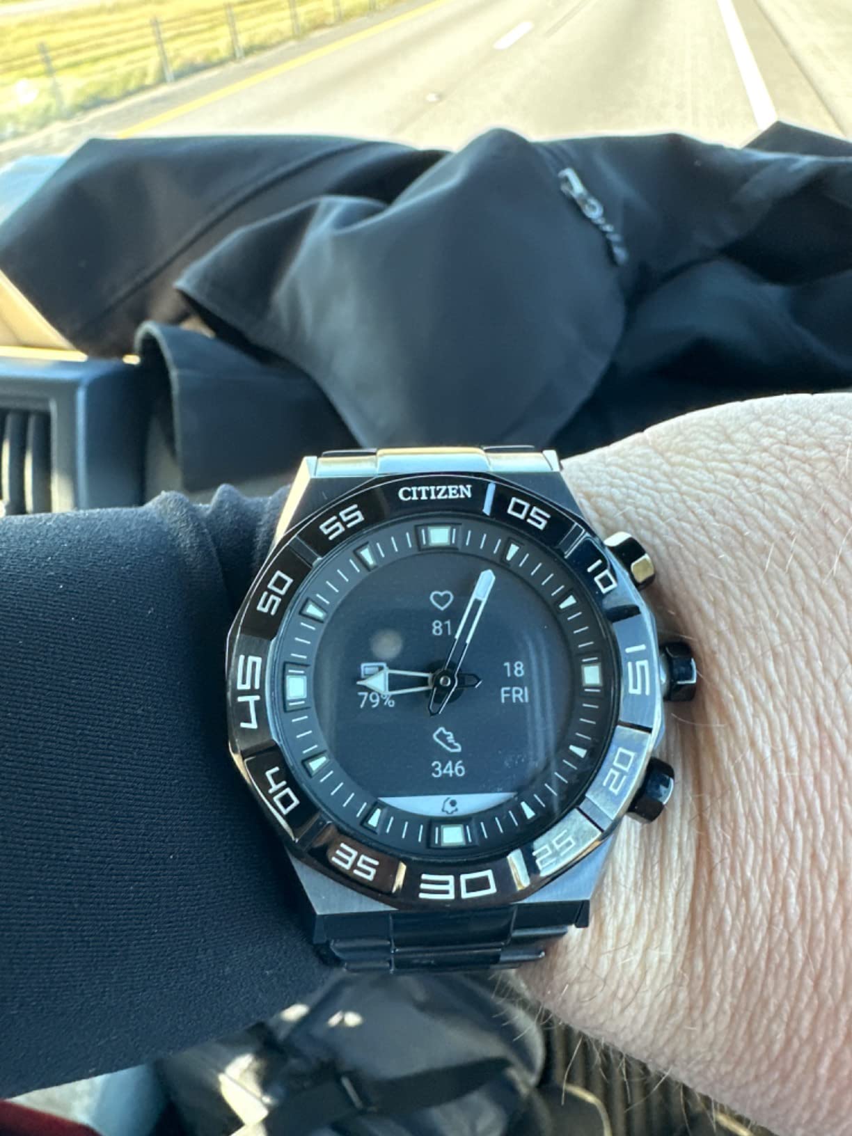 $31/mo - Finance Citizen CZ Smart Gen 1 Hybrid smartwatch 44mm ...