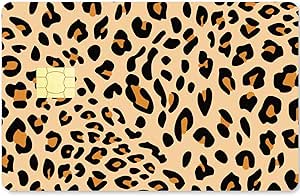 Amazon.com: CREATCABIN Leopard Print Card Skin Sticker Debit Credit ...