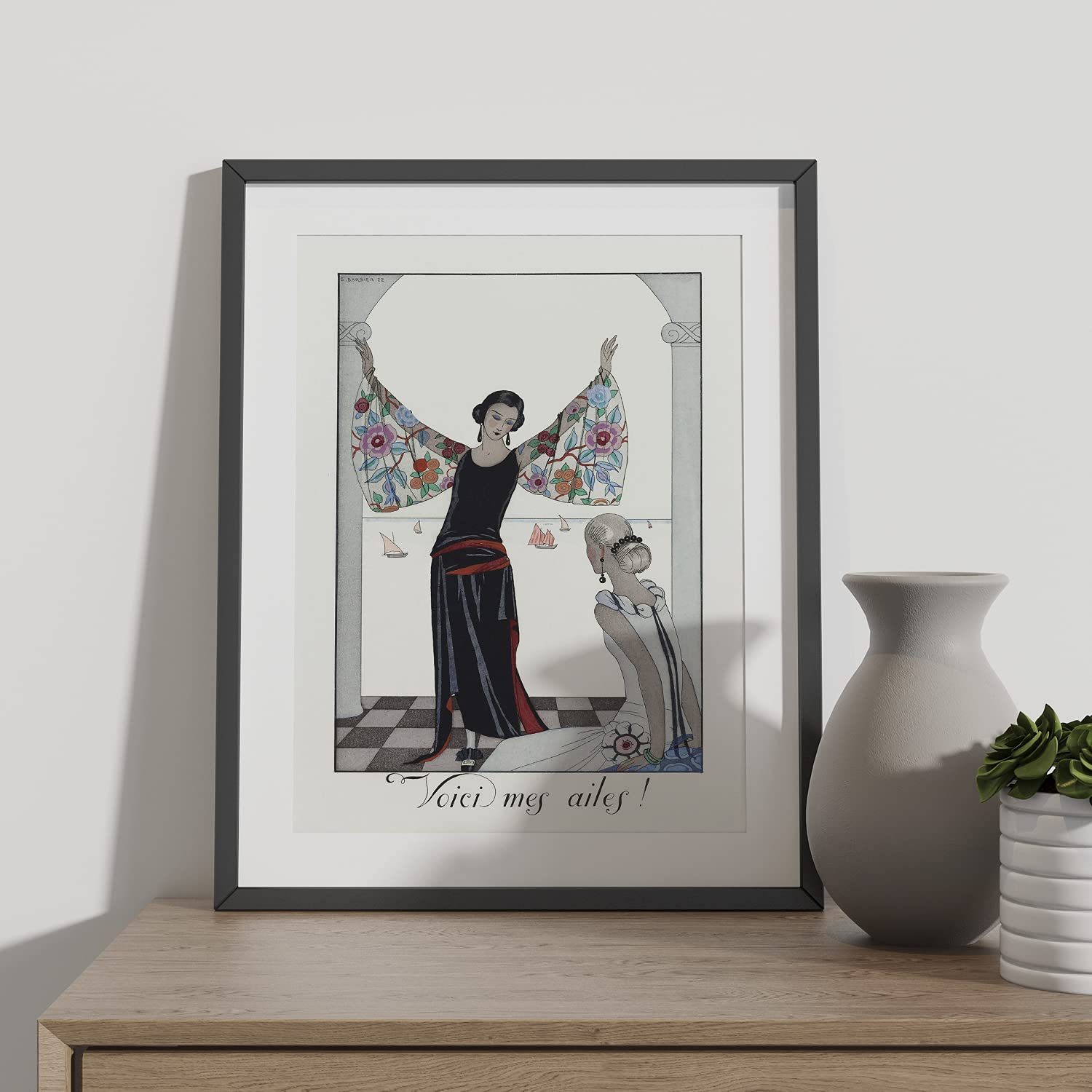 Modelli Art Deco Disegni SVG, Vettoriale Poster Con Pavone E Rose In