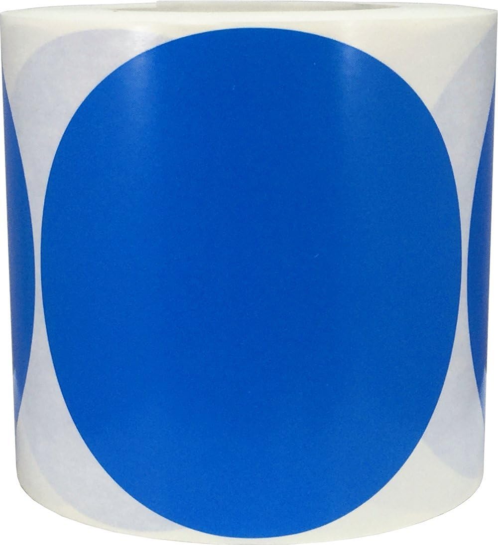 Amazon.com : YOUOK Counted Labels Stickers, 2 Inch Round Adhesive ...