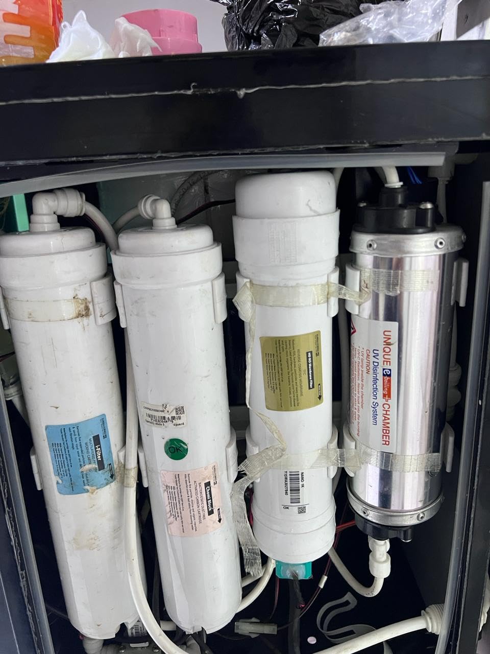 Dr. Aquaguard Magna/Superb RO KIT (Genuine Aquaguard Cartridge ...