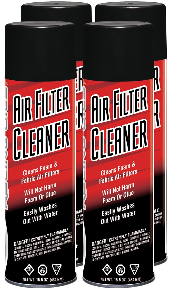 Amazon.com: Maxima 79920-4PK Air Filter Aerosol Cleaner, 62 fl. oz., 4 ...