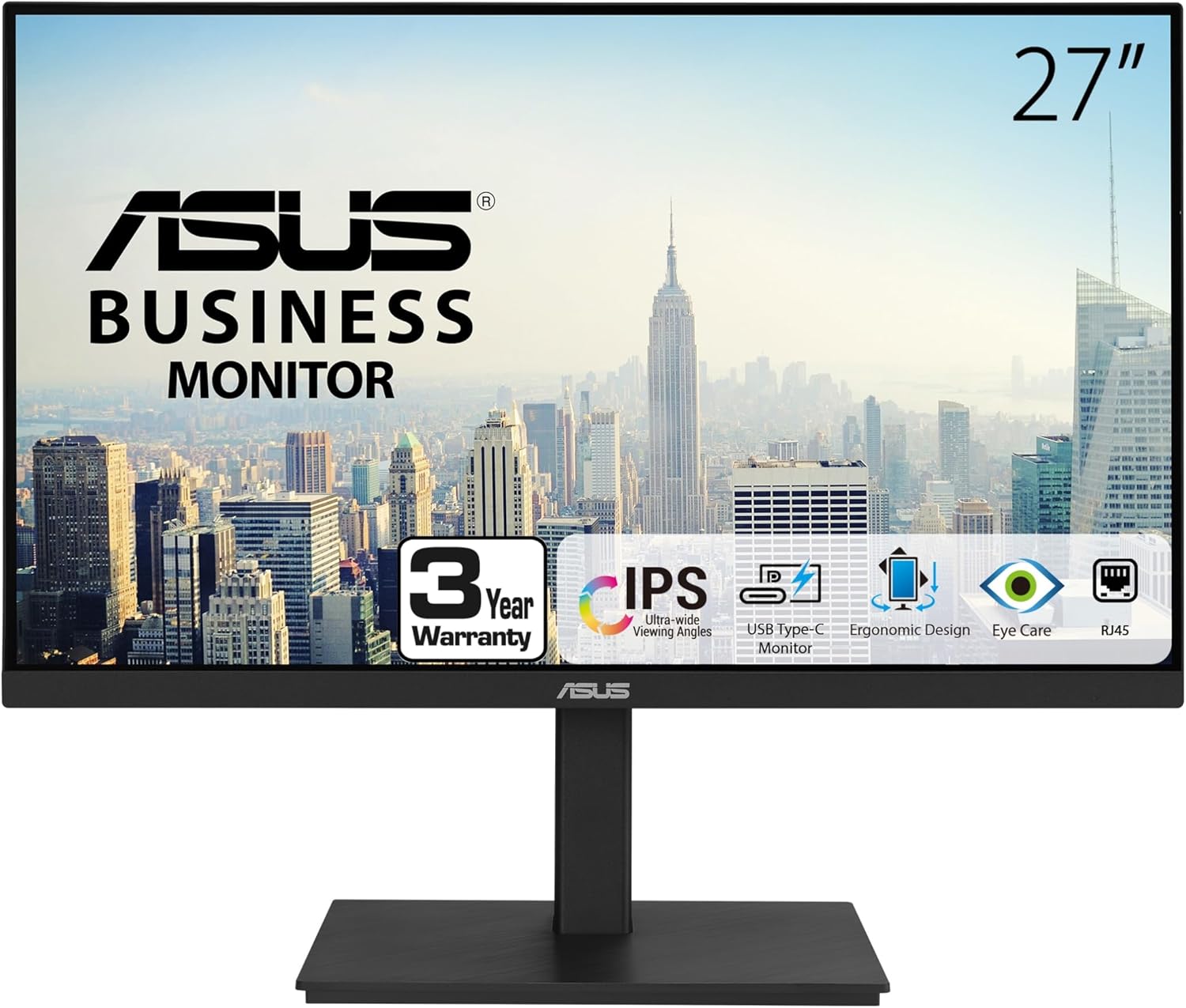 Amazon.com: ASUS 27” 1080P Docking Monitor (VA27ECPSN) – Full HD, IPS ...