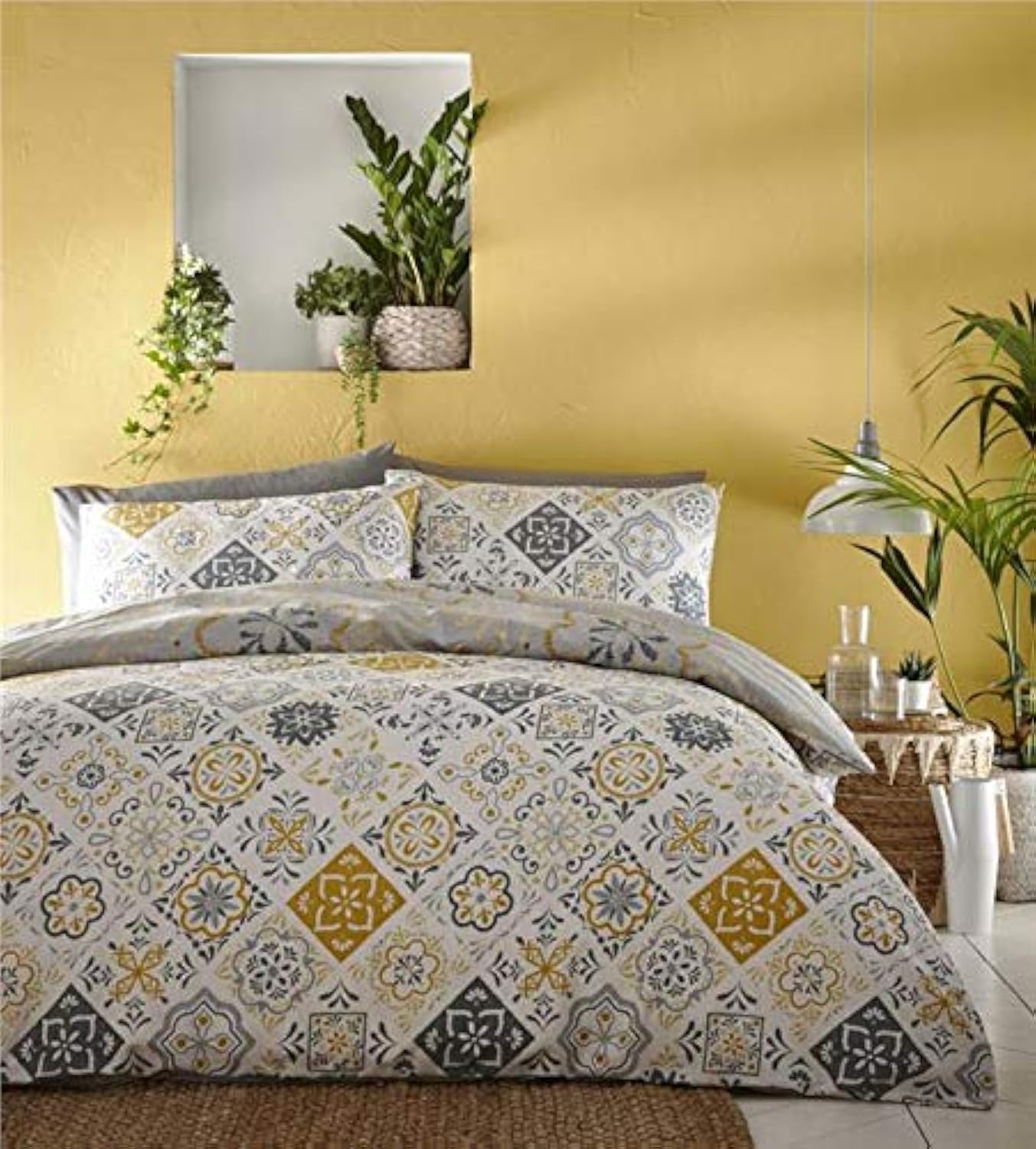 Homemaker Bedding Moroccan tile print duvet sets - quilt cover & pillow ...