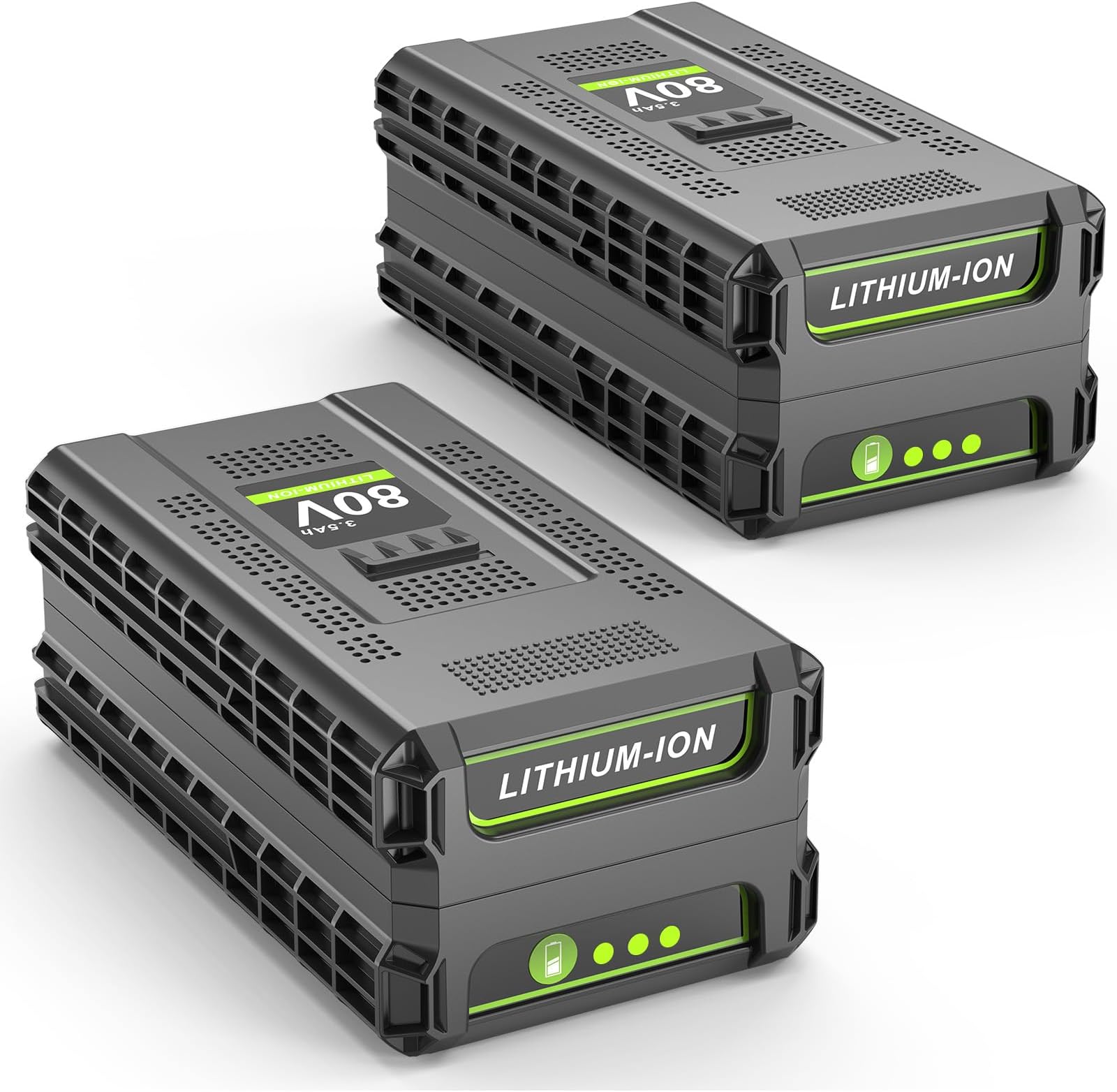Amazon.com: PENGJBATTER 2 Packs 80V 3.5Ah Lithium Battery Replace for ...