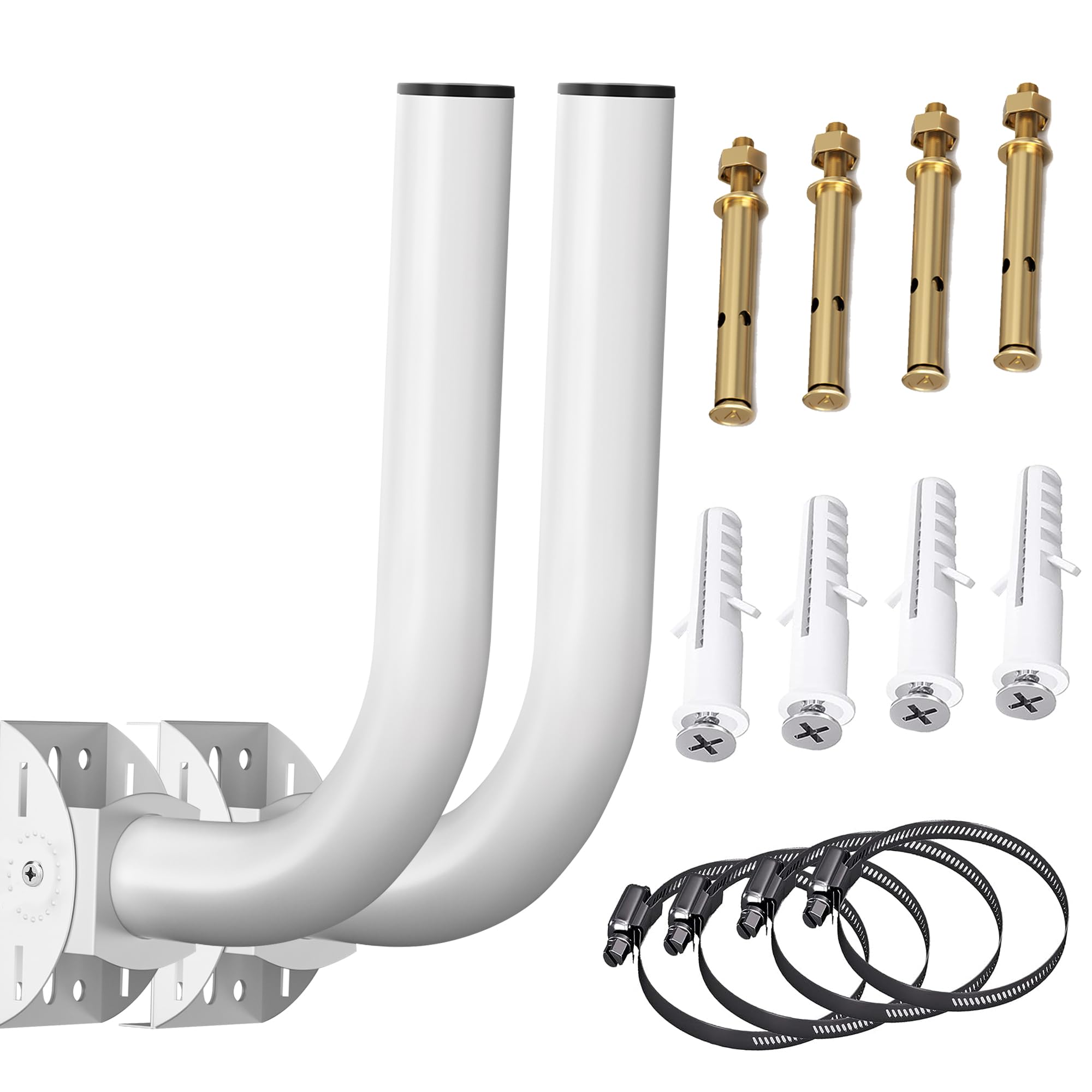 Amazon.com: Wireless Bridge Mount Bracket - Universal Antenna Pole ...