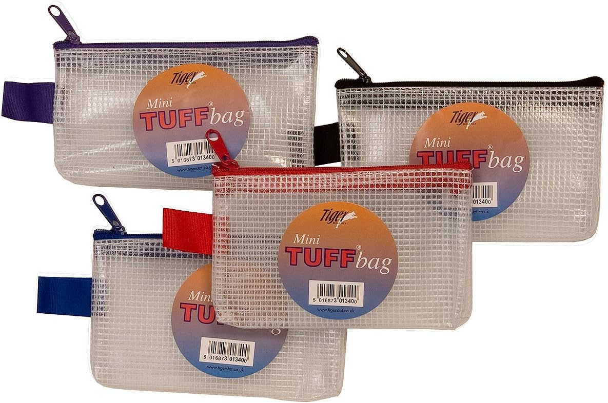 eco-eco Small DL 95% Recycled Super Strong Bag, Waterproof Mesh Tuff ...