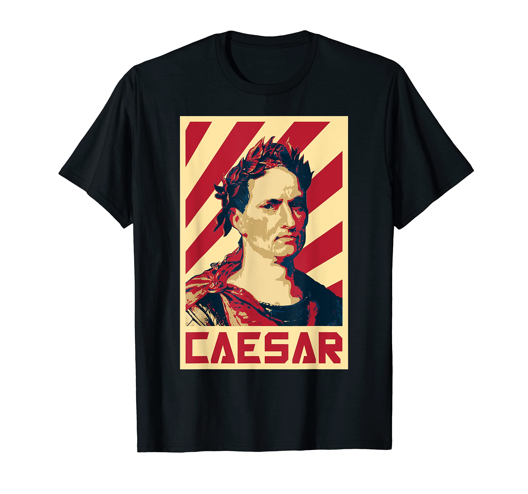 Amazon.com: Julius Caesar Retro Propaganda T-Shirt : Clothing, Shoes ...