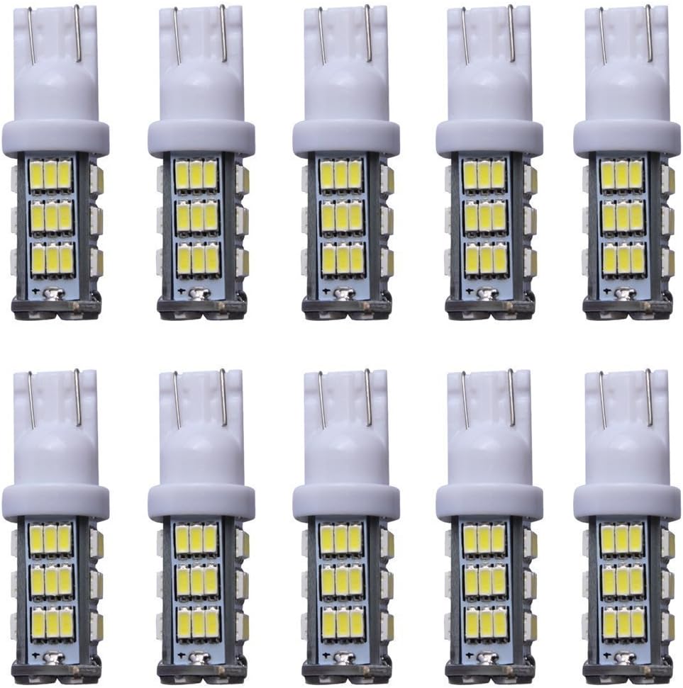 Amazon.com: britelites Jtech 6x T10 42-SMD LED White Car RV Camper ...