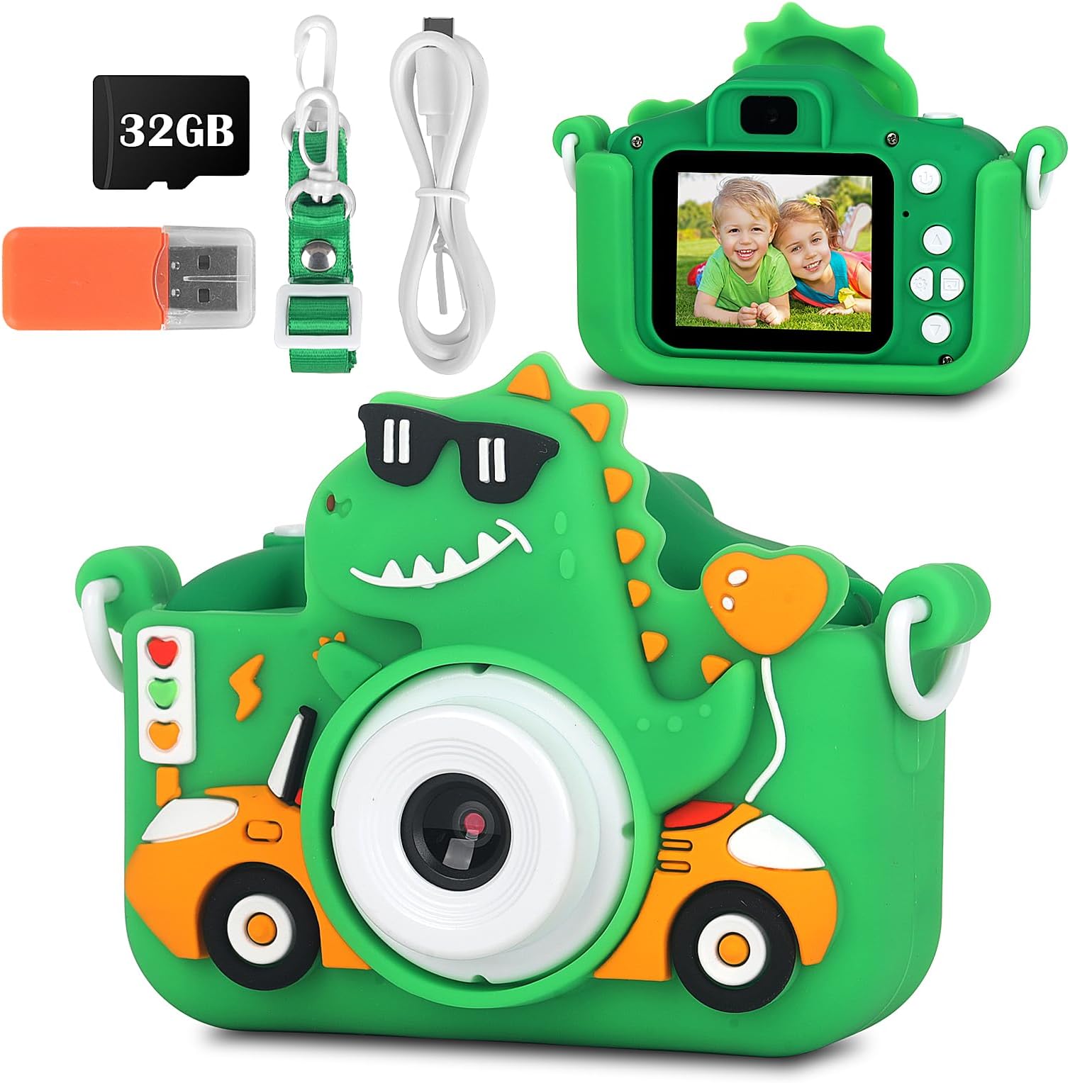 Amazon.com: Dwfit Upgrade Selfie Kids Camera, Christmas Birthday Gifts ...