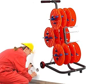 Amazon.com: Electrical Wire Spool Rack, Heavy Duty Cable Reel Holder ...
