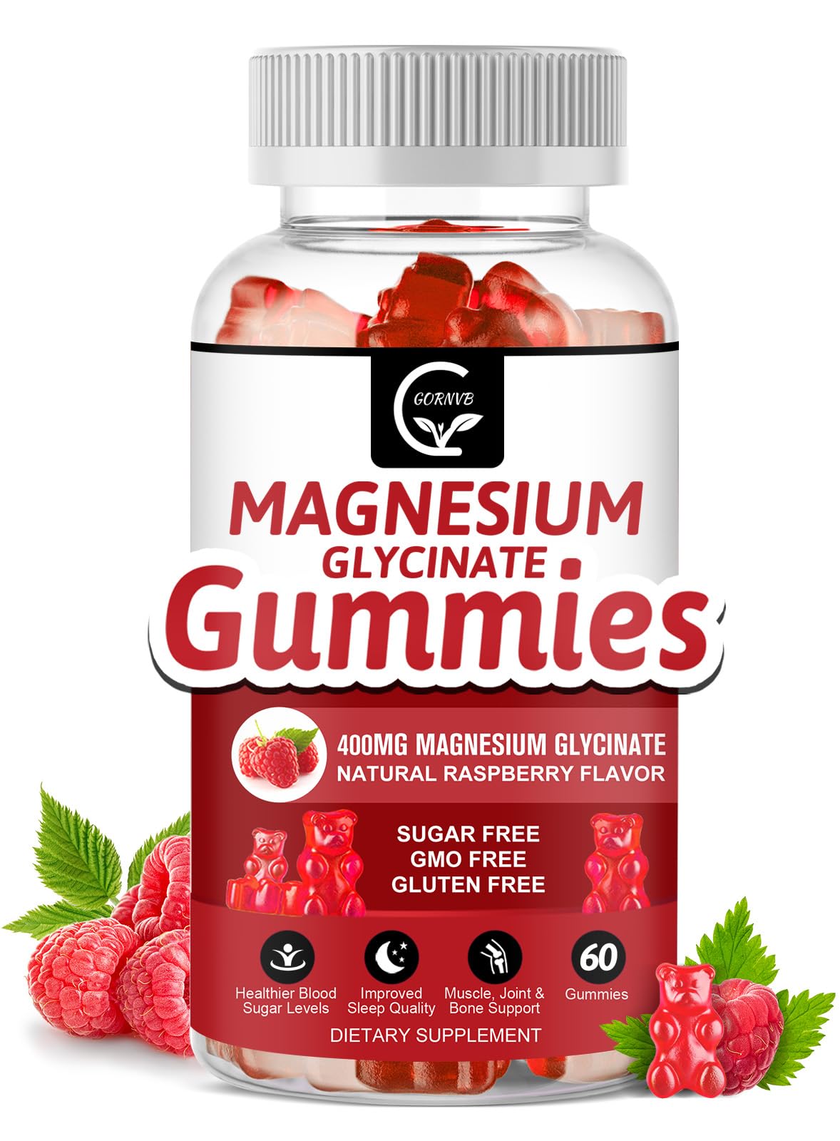 Amazon.com: Magnesium Glycinate Gummies 400mg, Magnesium Gummies ...