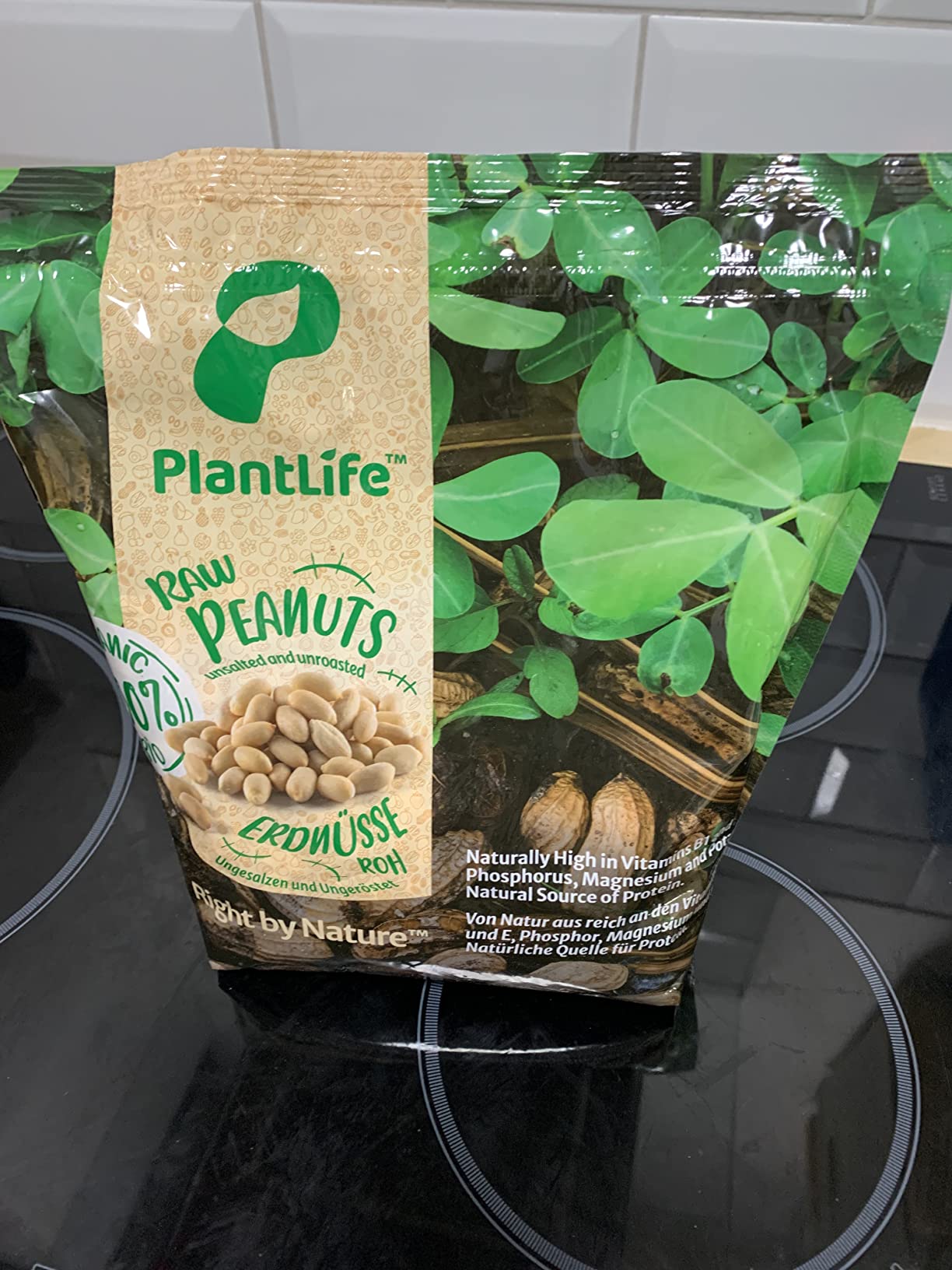 PlantLife Blanched Organic Peanuts 1kg – Raw, Unroasted and Unsalted ...