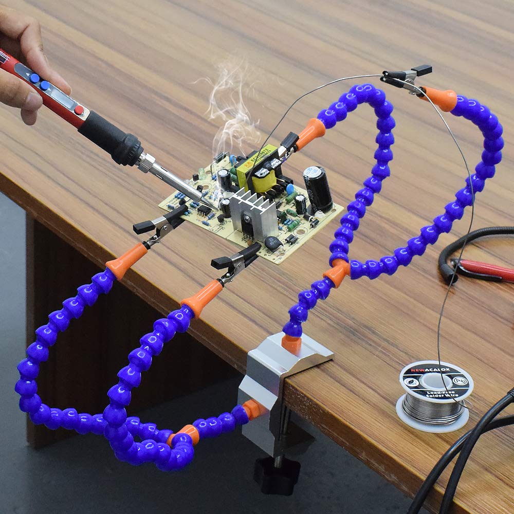 Snapklik.com : Helping Hands Soldering Clamp Aid,No Hands Soldering ...