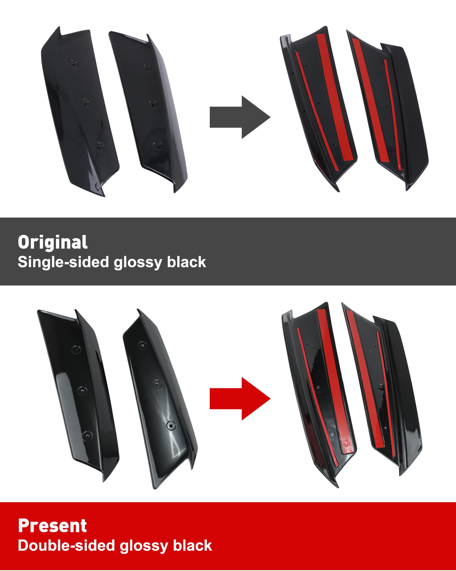 Snapklik.com : Etesan Upgrade Rear Trunk Spoiler Wicker Fit For ...