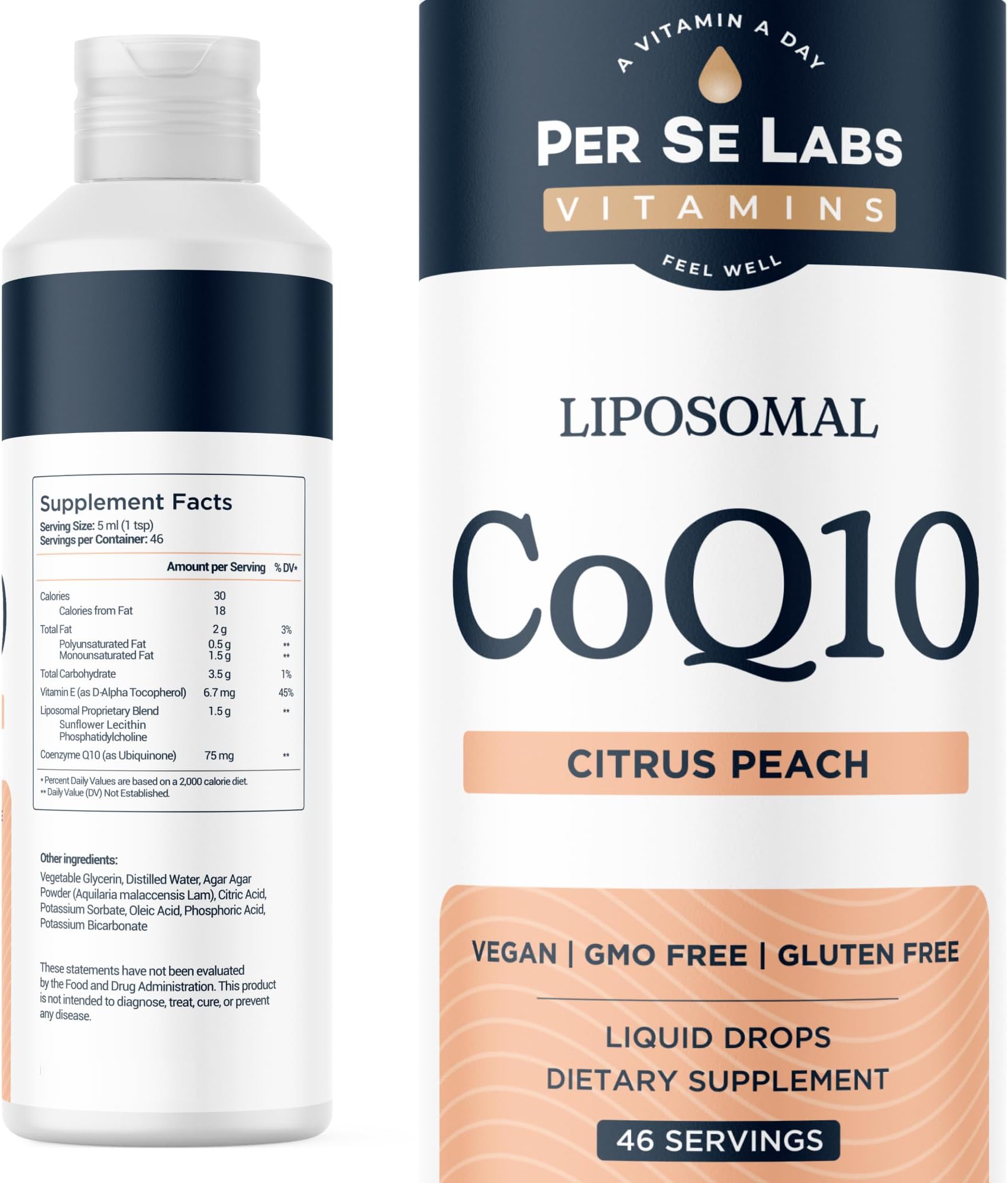 Amazon.com: Qunol CoQ10 Liquid Supplement 100mg, Superior Absorption ...