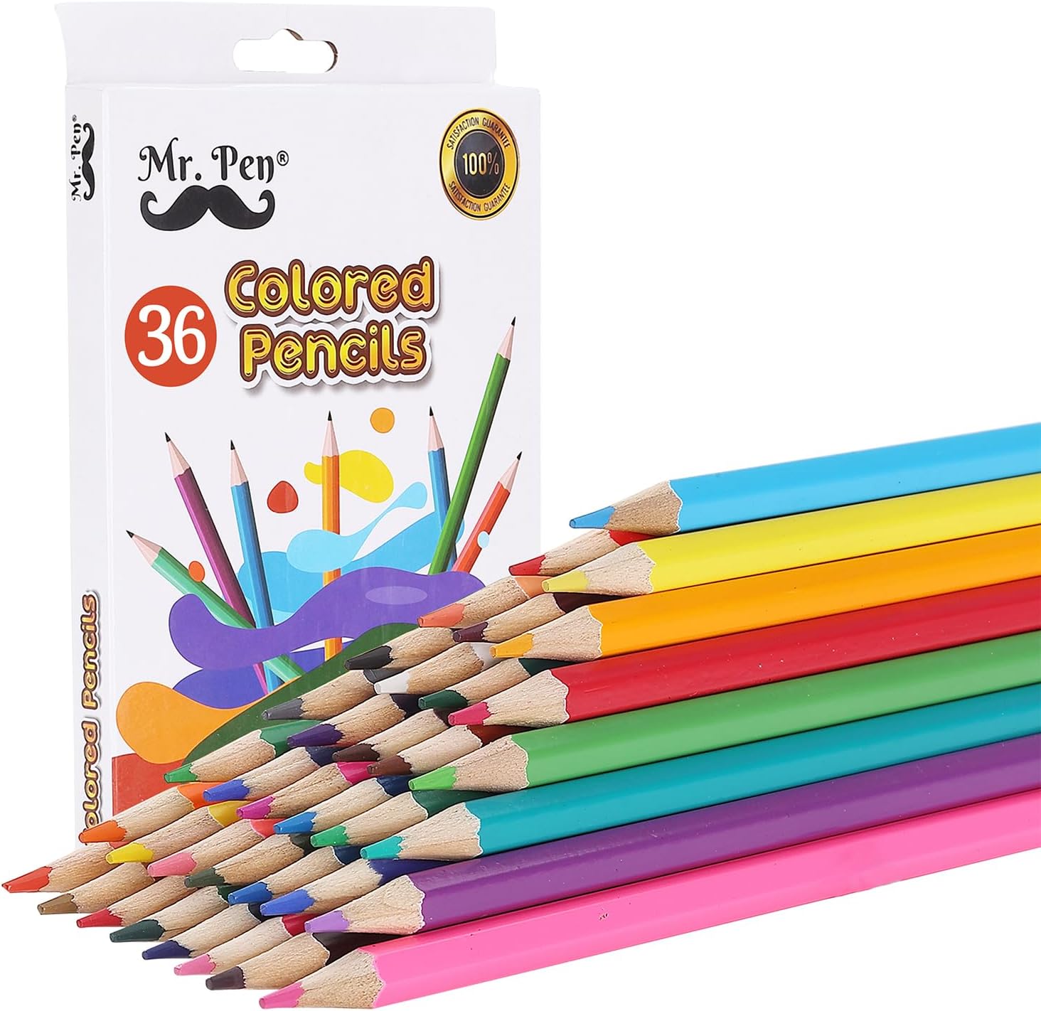 Amazon.com : Mr. Pen- Colored Pencils, 36 Pack, Color Pencil Set, Color ...