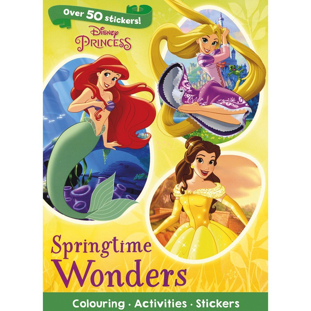 Disney Princess Springtime Wonders: Walt Disney Company: 9781474860918 ...