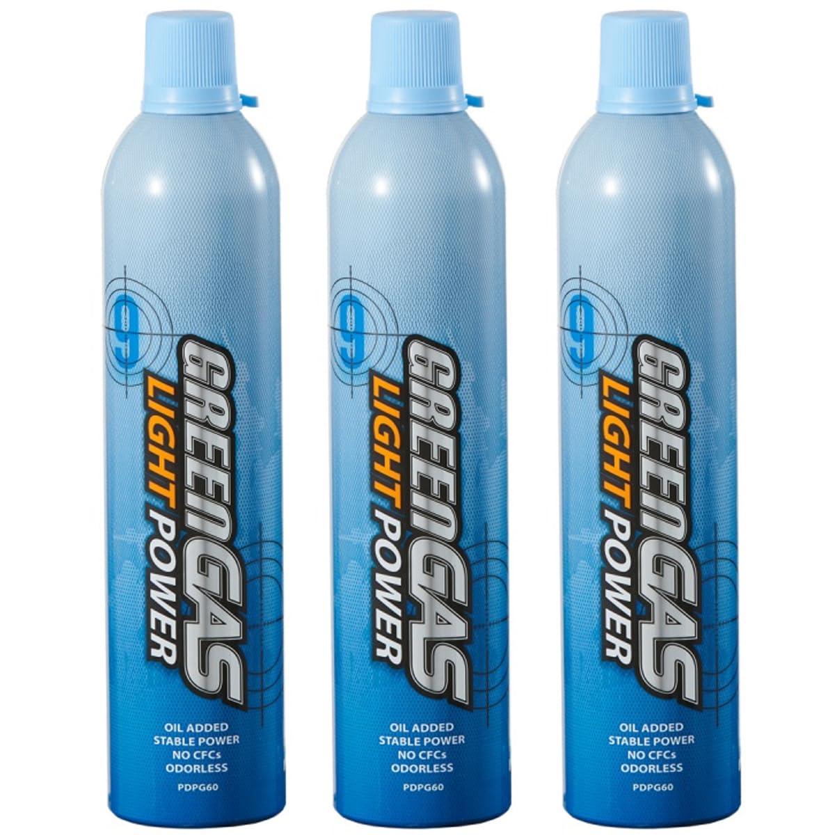 Amazon.com: Lancer Tactical G-1000 600ml/ 20oz 9kg Green Gas Fuel Cans ...