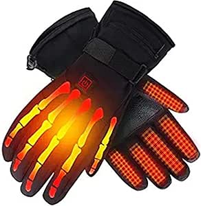 Amazon.com: ASDQWER Rechargeable Electric Battery Heated Gloves,4000Amh ...