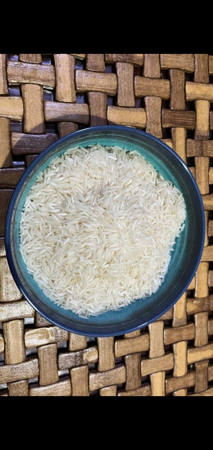 Dunar Elonga | Extra Long Grain, Aged Basmati Rice | 5kg : Amazon.in ...